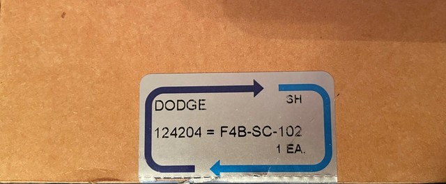 DODGE 124204-F4B-SC-102 1 1/8" 4 BOLT FLANGE BEARING *BR2 for sale ...