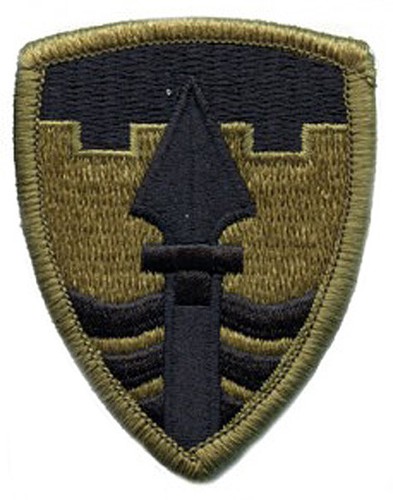 US Army 43rd Military Police BG OCP Scorpion Hook Back Military Patches ...