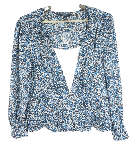 NEW CHADWICKS Women's Lightweight Polyester Blouse Vintage Look Pleat ...