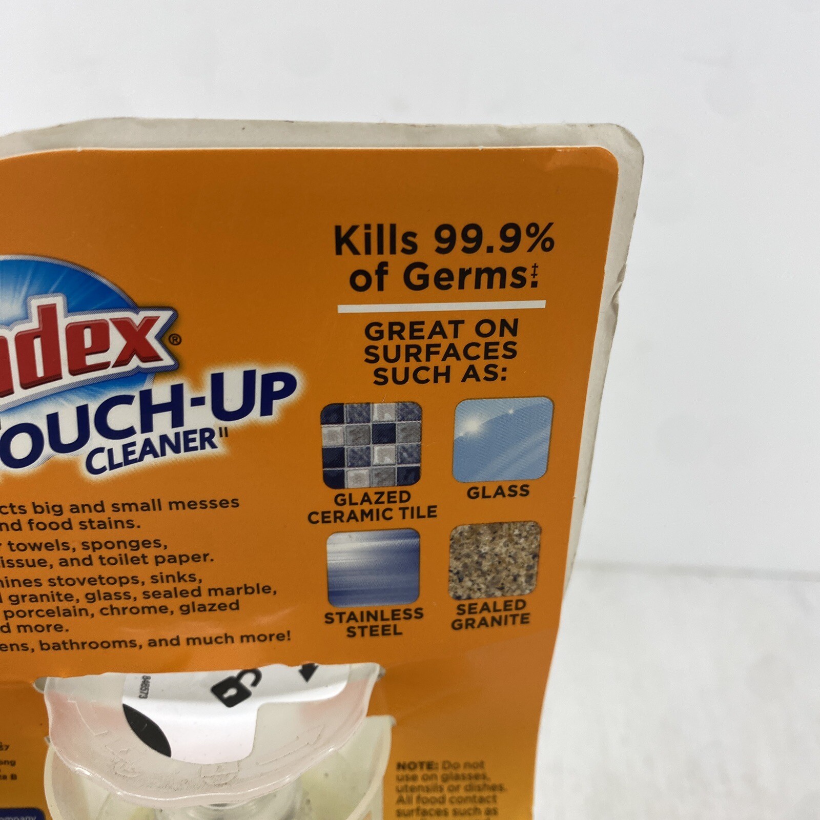 2 Windex Touch-Up Cleaner Antibacterial Glistening Citrus (10oz Each ...