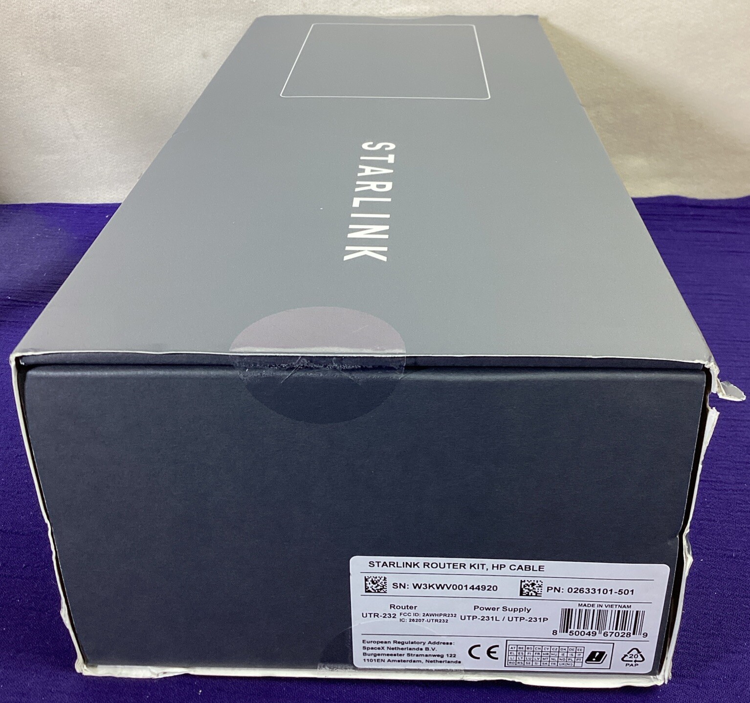 Starlink SpaceX High Performance Kit UTR-232 02633101 for sale online ...