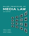 Major Principles of Media Law, 2017 - Paperback By Overbeck, Wayne ...