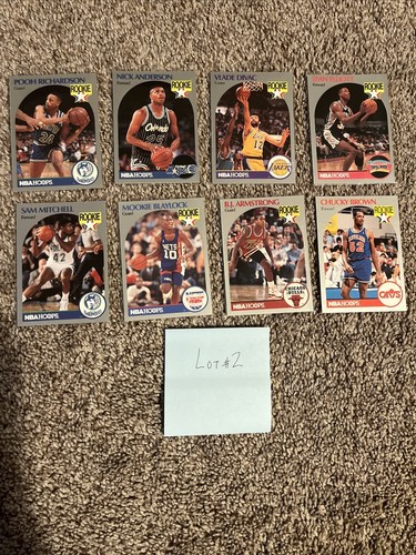 1990 NBA Hoops Rookie Card Lot #2 (27 Rookies!!) | eBay