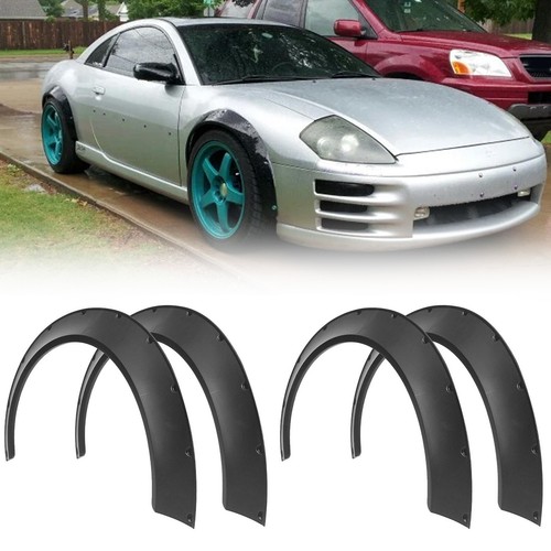 For Mitsubishi Eclipse 3G 4PCS Fender Flares Wheel Arches Flexible Wide Body Kit | eBay
