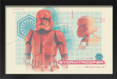 STAR WARS RISE OF SKYWALKER EPISODE 9 STORMTROOPER BLUEPRINT 13x19 ...