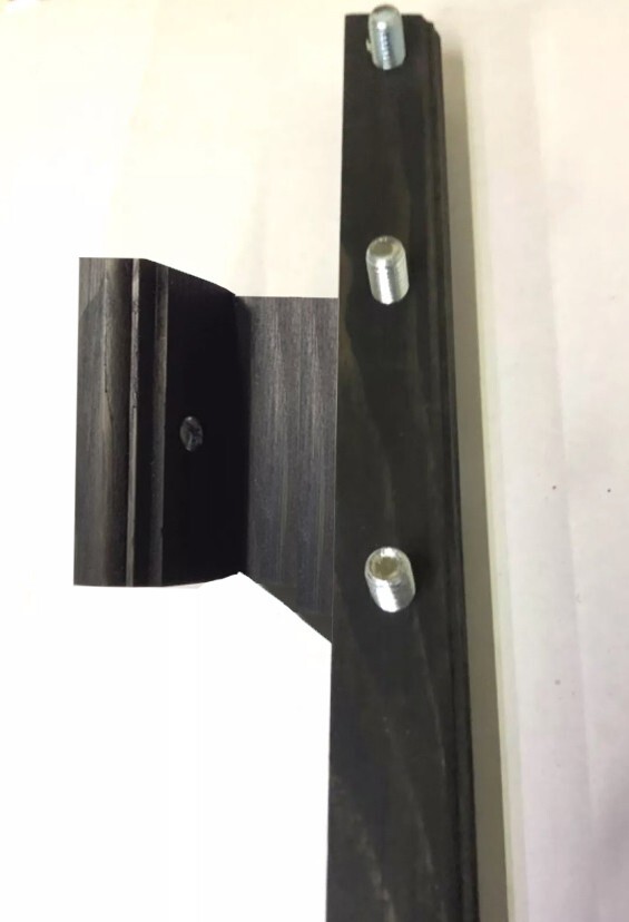 24 BEER TAP HANDLE DISPLAY LOT OF 2 WALL MOUNTED INCLUDES BRACKETS 2EA ...