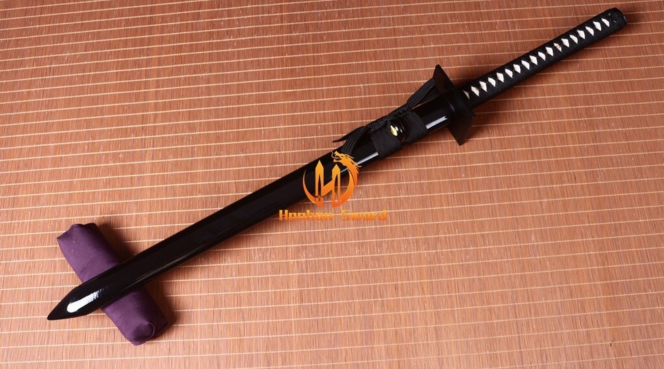 T10 Clay Tempered Ninjato w/ Hamon Japanese Ninja Sword Katana KAMASU-Kissaki | eBay