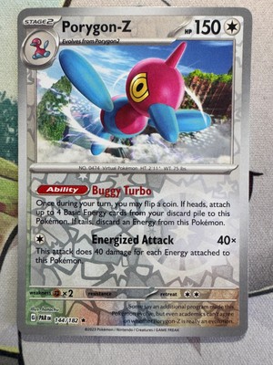 Porygon-Z Reverse Holo English Pokemon TCG BKBE264 | eBay