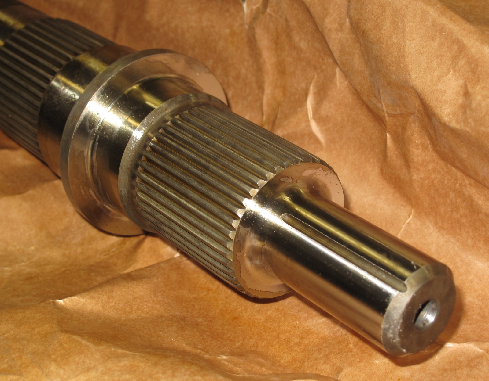 MILITARY M939 5-TON TRANSFER CASE OUTPUT SHAFT 3297L64 M923A2 ROCKWELL ...
