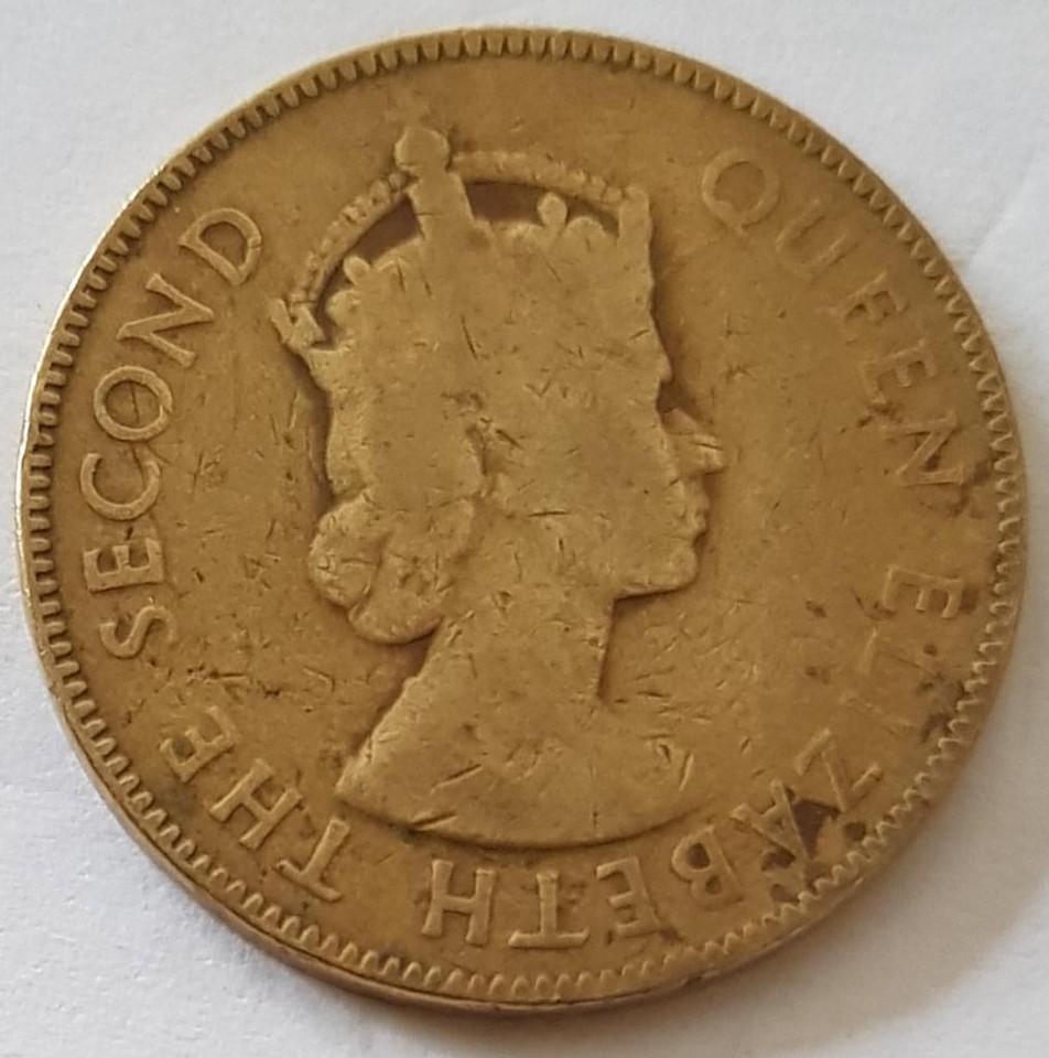 Jamaica, 1 Penny, 1953, Elizabeth II 1952-1962, Nickel/Messing | eBay.de