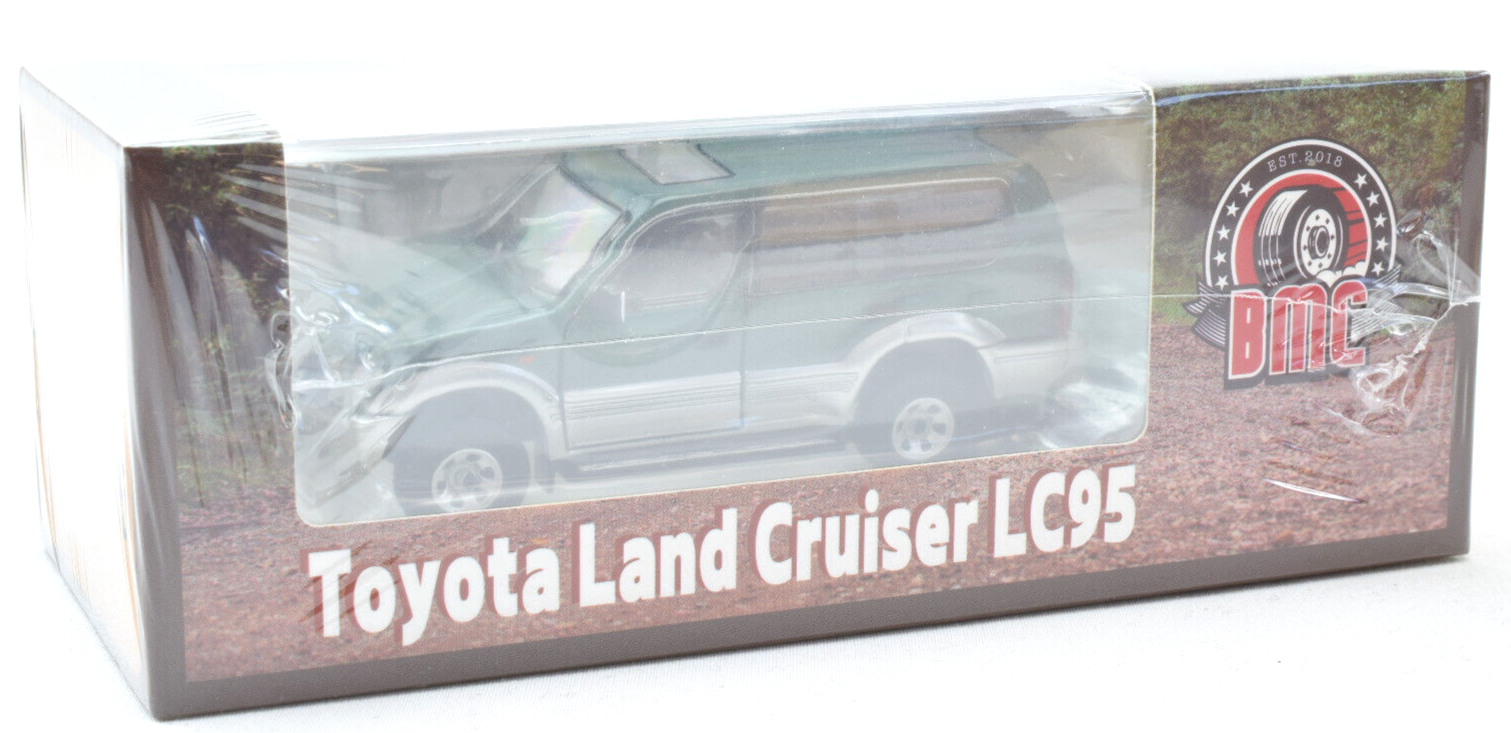 BM Creations Toyota Land Cruiser LC95 - Green - LHD 1:64 Diecast Car ...