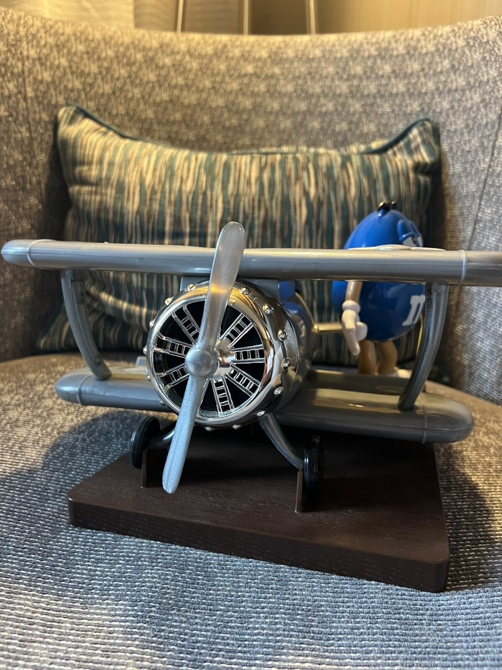 Rare Hard to Find Blue M&M's World Airplane Plane Chocolate Candy ...