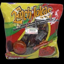 Jovy Enchilokas Candy. Watermelon Flavored Tamarind Covered Gummies ...