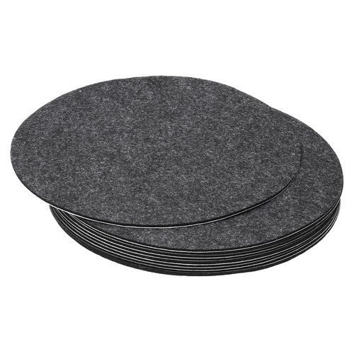 8 Inch Diameter Lamp Base Felt, 2mm Thickness Adhesive Felt, Dark Grey ...