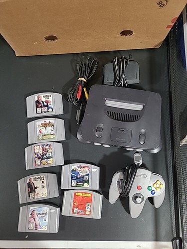 nintendo 64 n64 lot games console system bundle complete controller and ...