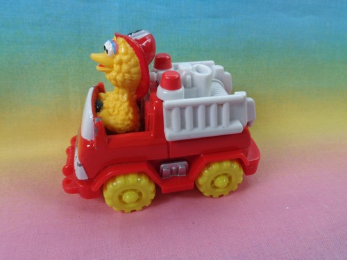 2005 Mattel Sesame Street Muppets Die Cast Big Bird Fire Truck - as is ...