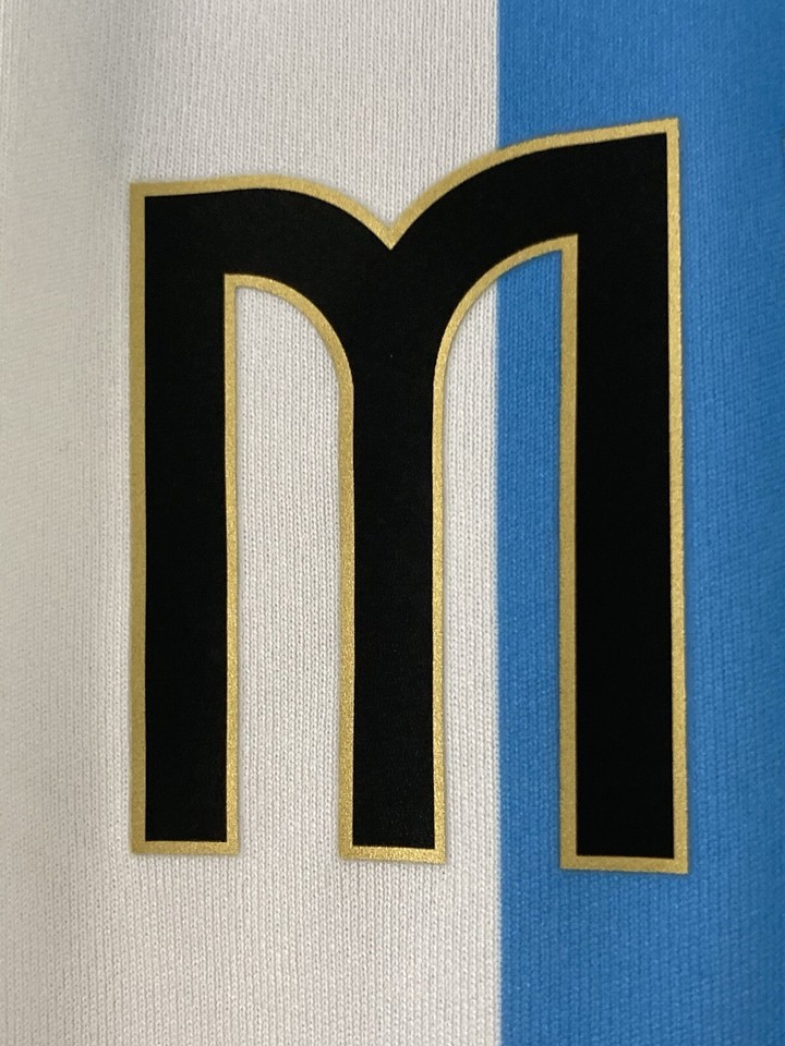 $130 Adidas Men's Argentina 24 Lionel Messi Home Jersey IX7790 White ...