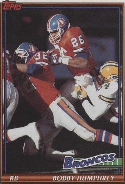 1991 Topps - #550 Bobby Humphrey for sale online | eBay
