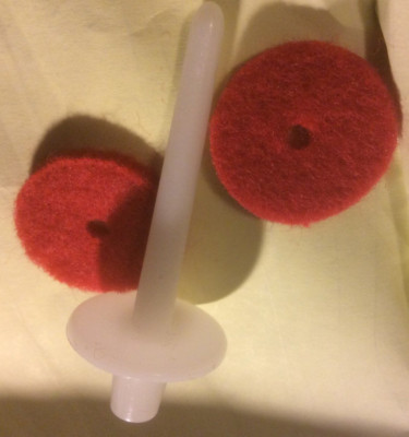 Brother Spool Pin with Two Free Red Felts That Fit Brother Sewing ...