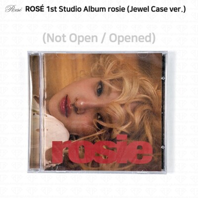 BLACKPINK ROSE ROSÉ 1st Studio Album rosie JEWEL Case Ver CD Opened Not ...