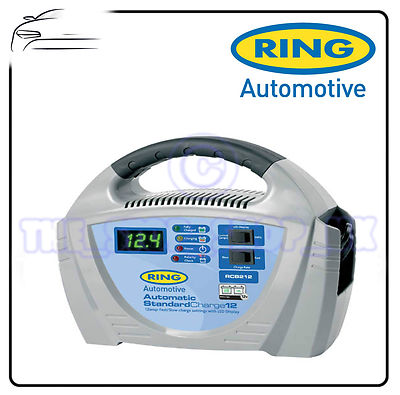 Ring 12v 12amp Automatic Standard Car Battery Charger + LED Display ...