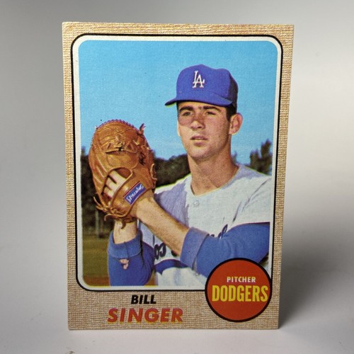 1968 Topps Bill Singer Dodgers #249 EX-MT | eBay