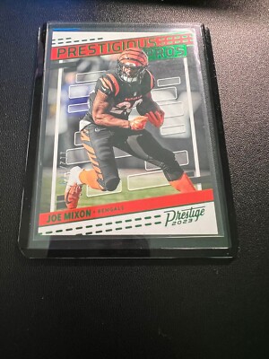 Joe Mixon Prestigous Pros Xtra Points 112/149 - 2023 Panini Prestige | eBay