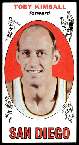 1969-70 Topps Toby Kimball San Diego Rockets #39 | eBay