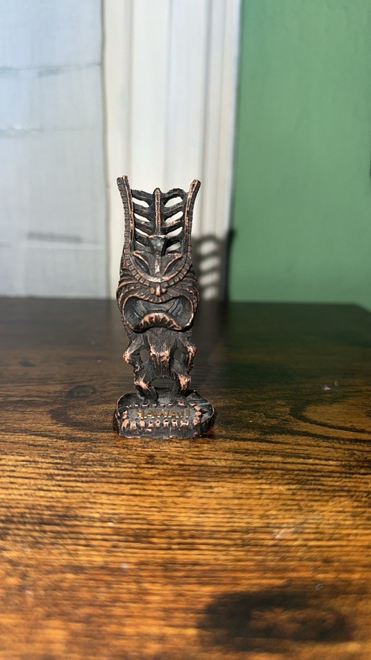 Long Life Tiki Figure Statue Hawaii Tiki Retro 1998 7" Tall | eBay
