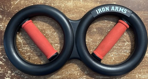 IRON ARMS Rotating Hands Grip & Forearm Strength Exerciser, Physical ...