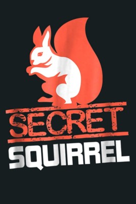 Funny Secret Squirrel Intelligence: Notebook Planner - 6x9 inch Daily ...