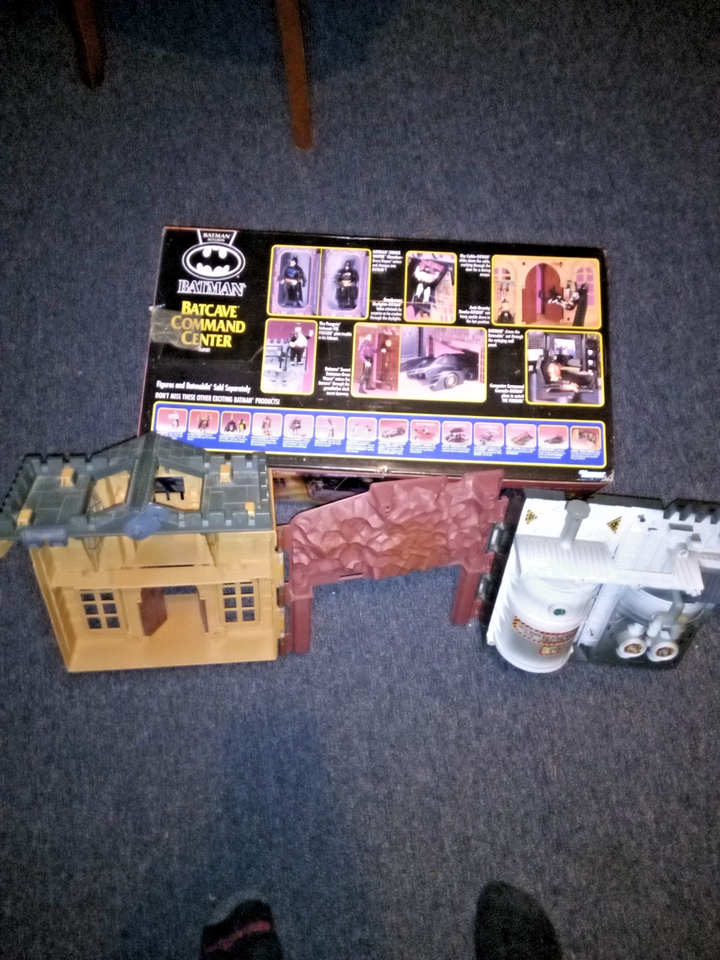 batman returns bat cave command center1991 | eBay