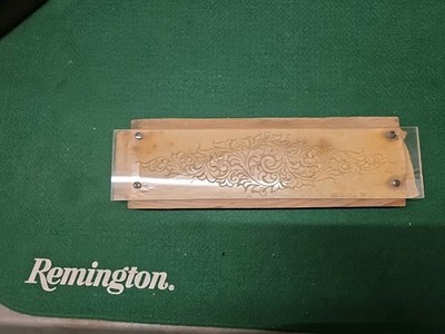 Interesting Remington scroll template on ebay | The Engraver's Cafe