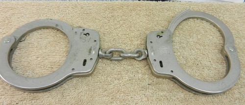 2 Vintage Handcuffs Peerless - Smith & Wesson Police Security ...