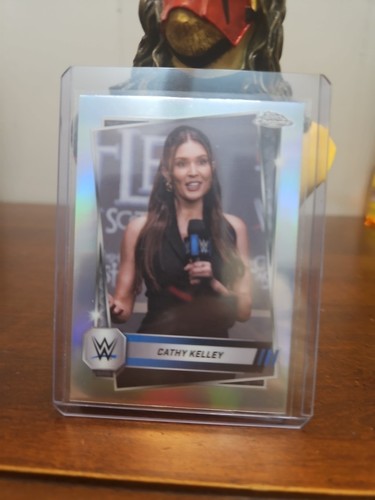 2025 Topps Chrome WWE Cathy Kelley #153 Refractor | eBay