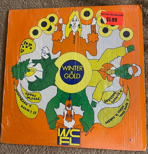 WCFL Winter Gold LP 12" LP 33 RPM 1969 Rare! Shrink! NM/VG+! Lots of ...
