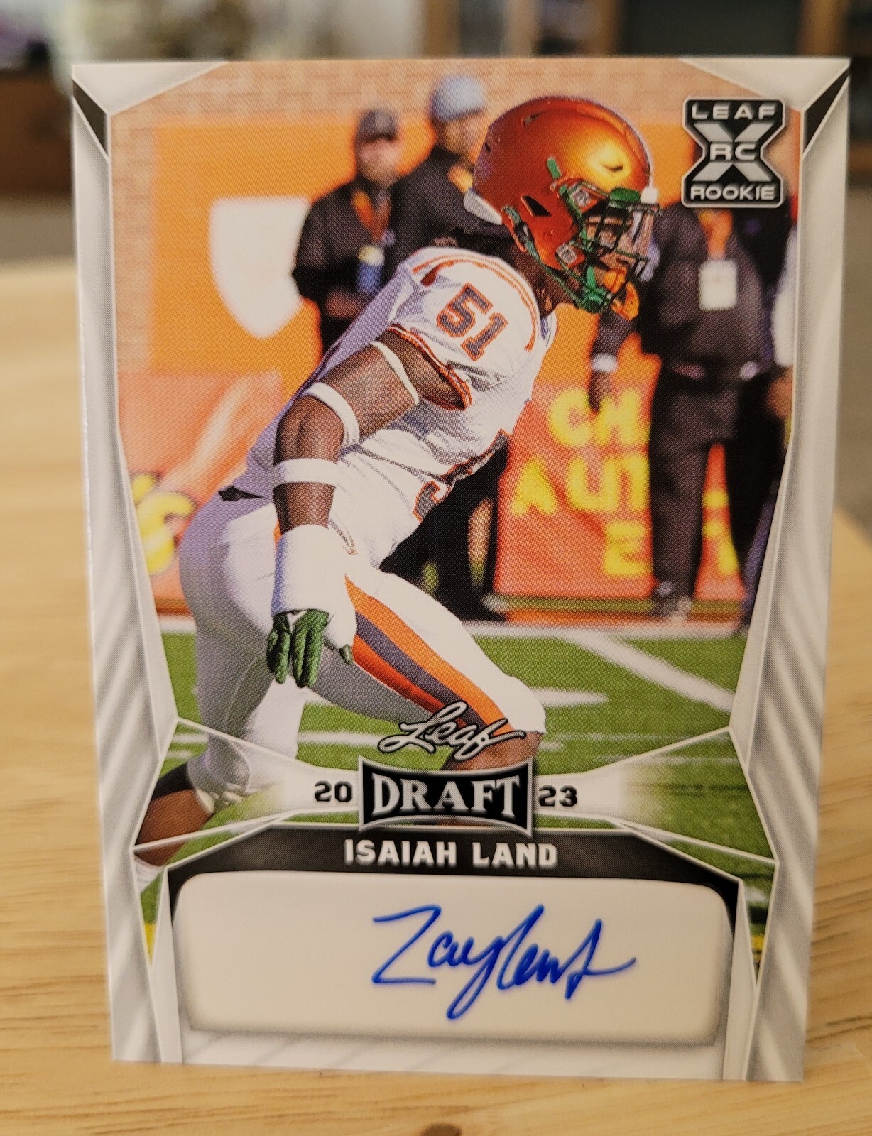 2023 Leaf Draft Isaiah Land XRC Prospect Auto Autograph #BA-IL1 | eBay