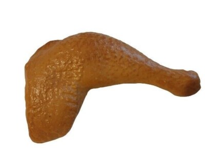 Display Fake Food Prop Roasted Chicken Thigh | eBay