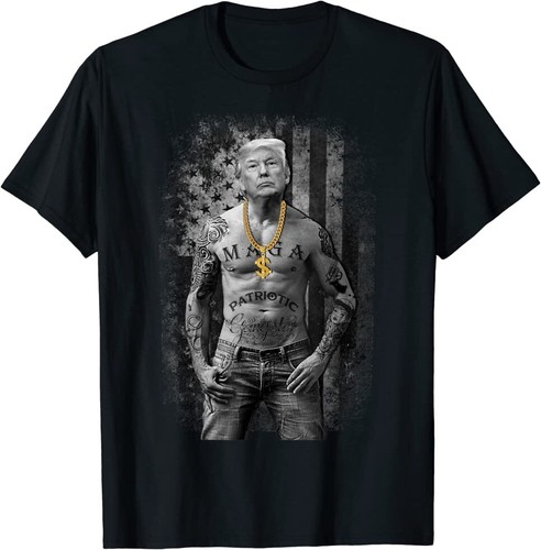 Patriotic Gangster Anti Liberal Pro Trump Republican Unisex T-Shirt | eBay