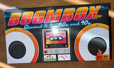 Boombox Game - Rewind to The 80's & 90's Works w Spotify *Brand New ...