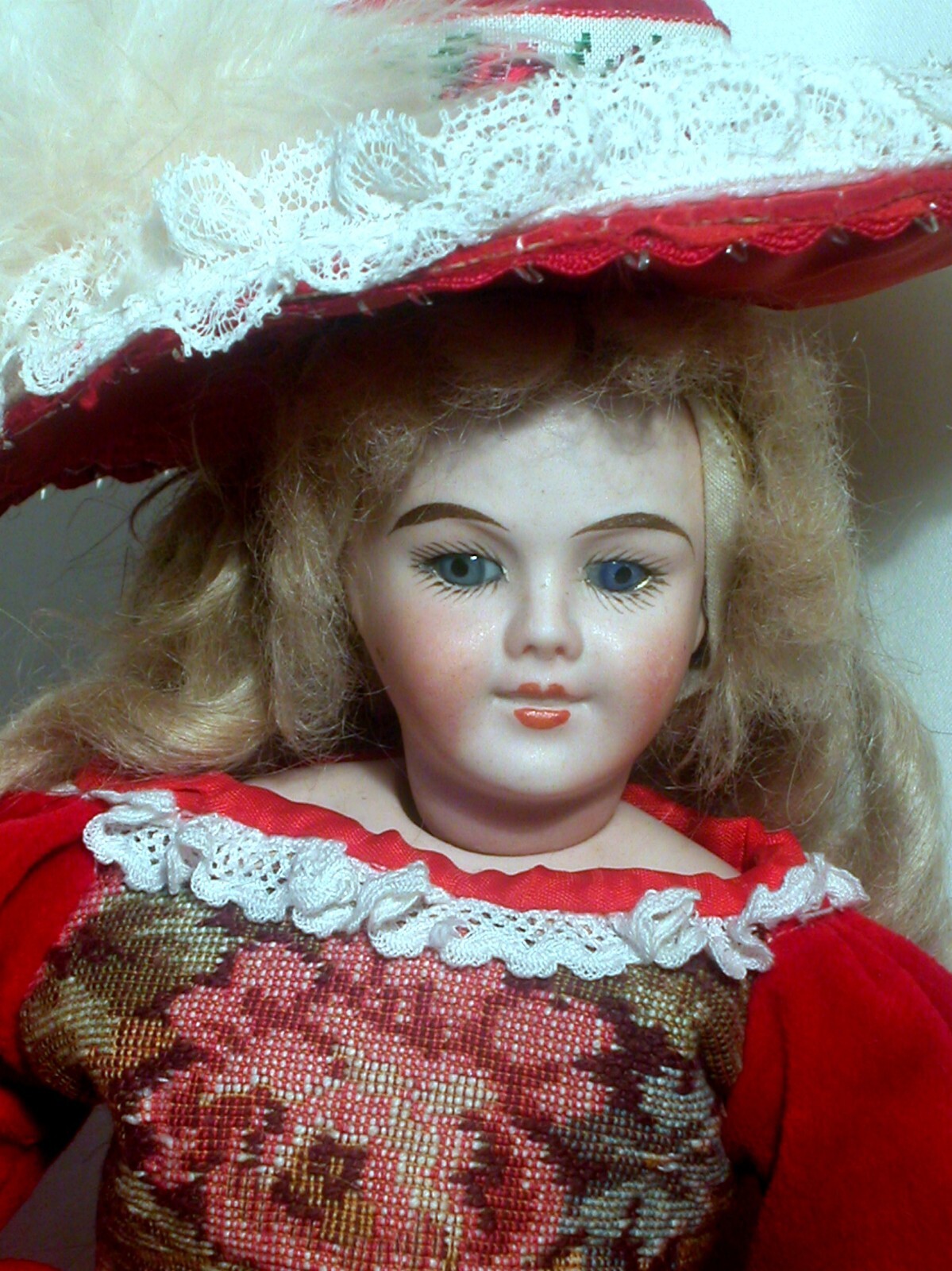Rare Antique French Doll Charles Marcoux doll Open Closed Mouth Molded ...