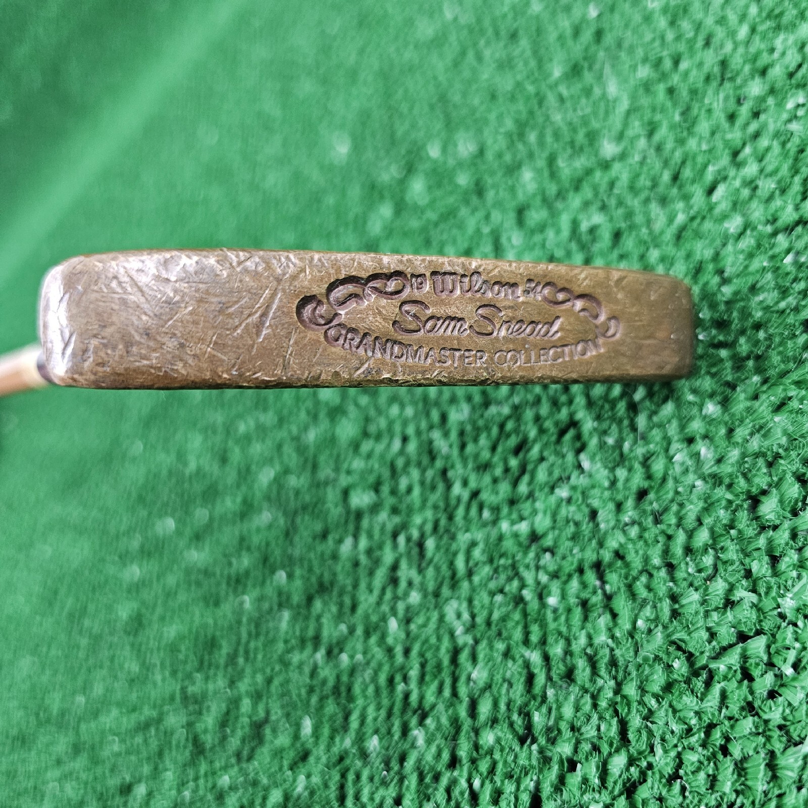 Rare Wilson Grandmaster Collection SAM SNEAD Blade Dual Sided Putter LH ...