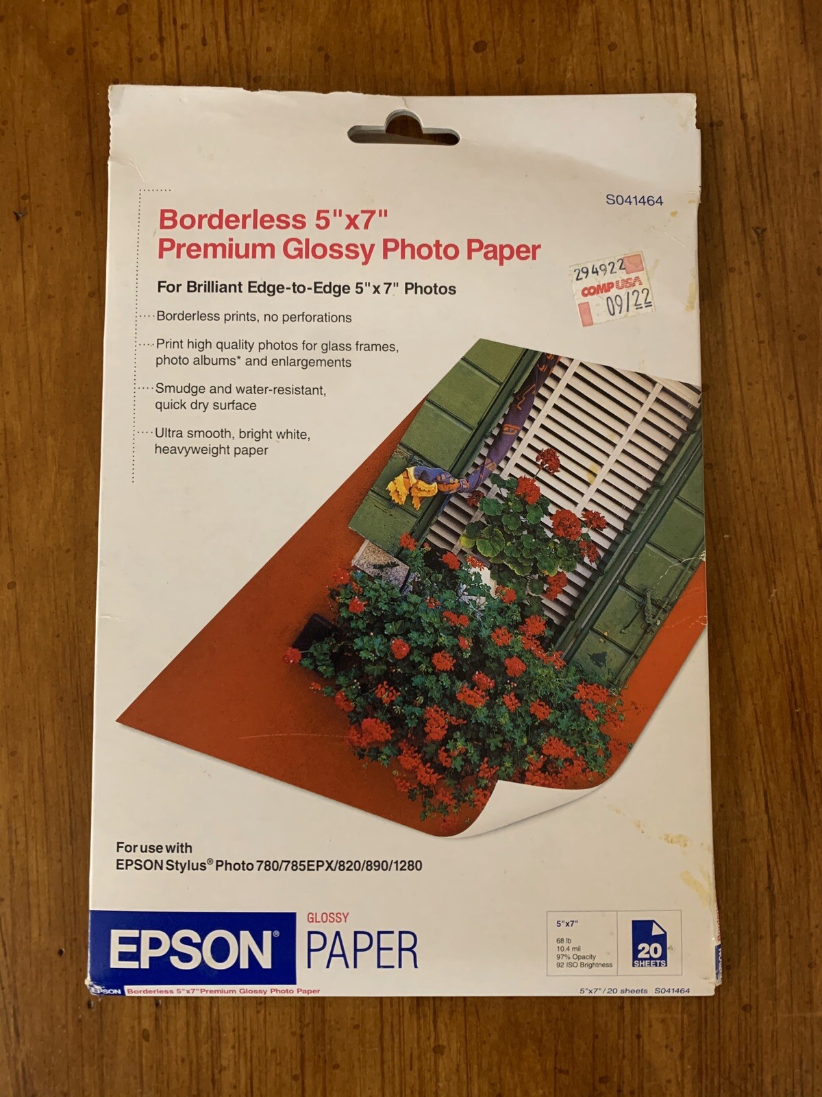 PRINTER PHOTO PAPER Jet Print HP Epson 8.5 X 11, 5 X 7, 4 X 6 Heavy ...