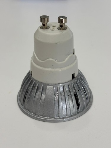 4 PACK 3W MR16 GU10 BASE LED Bulb 15-20W HAL EQUIVALENT 5000K White 120 ...