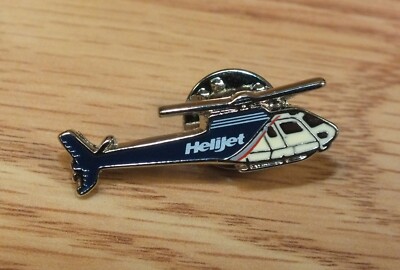 Silver Tone Helijet Canadian Helicopter Collectible Rare Lapel Pin | eBay