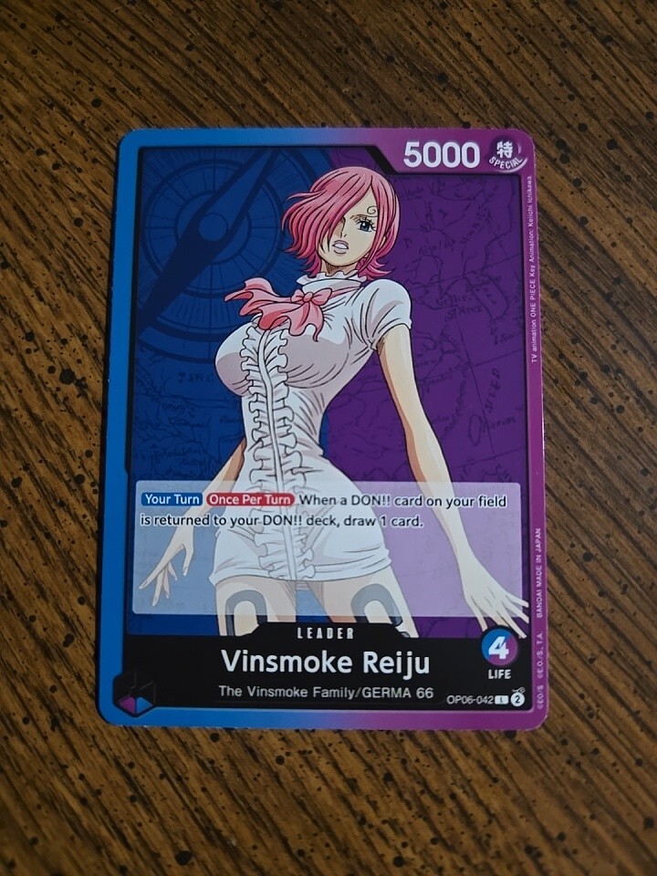 One Piece - Vinsmoke Reiju - OP06-042 - Wings of the Captain - Leader ...