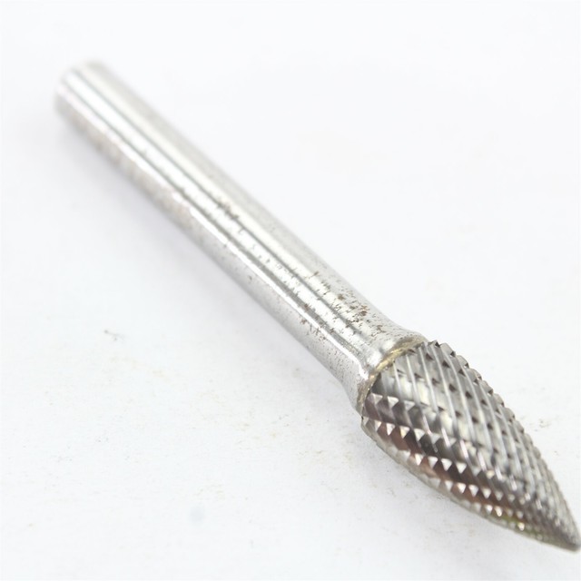 Blackstone SM-4 0301636 3/8" /8" Double Cut Cone Shape - 1/4" Shank for ...