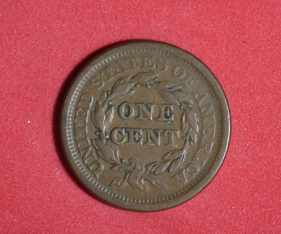 1851 One Cent Coin 1 1c Braided Hair Cents #P28057 | eBay
