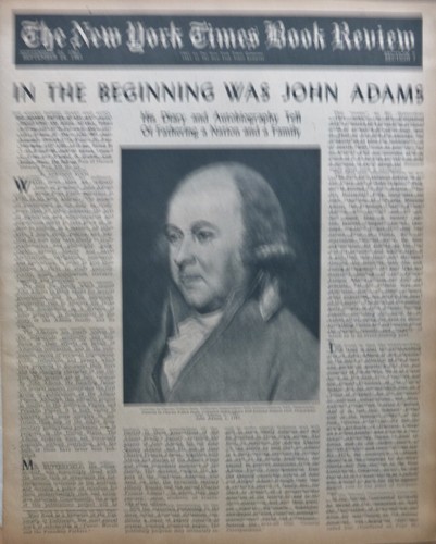1961 September 24 JOHN ADAMS PAPERS DIARIES DHAULAGIRI NY Times Book ...