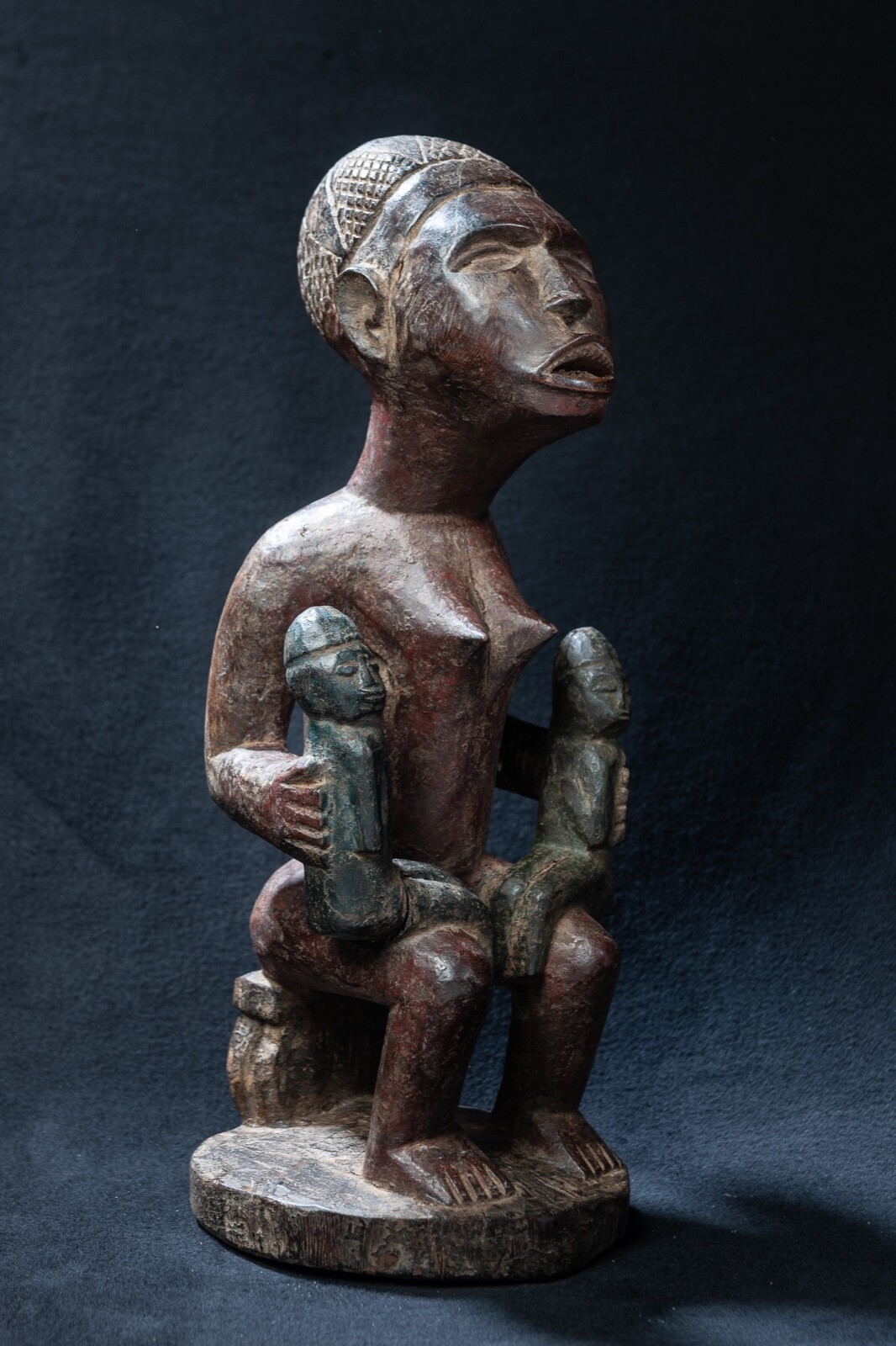 Bakongo Maternity Statue, Democratic Republic of Congo, Central African ...